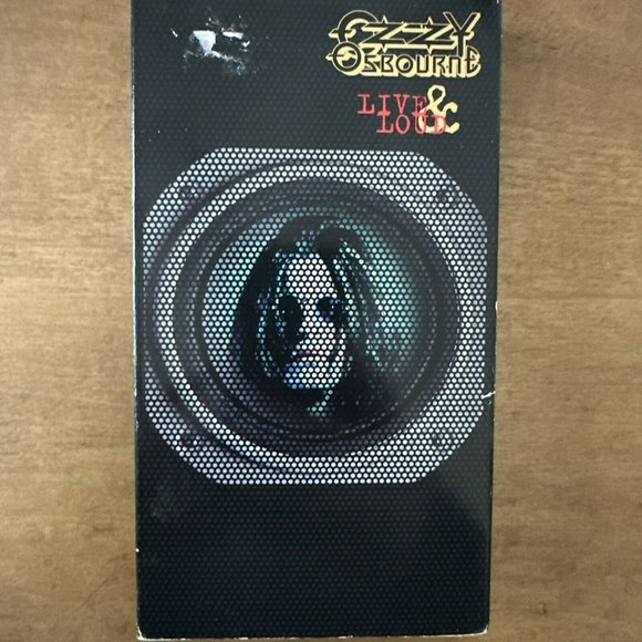 Media | Live Loud Video By Ozzy Osbourne Vhs May1993 Epic Music Video | Poshmark